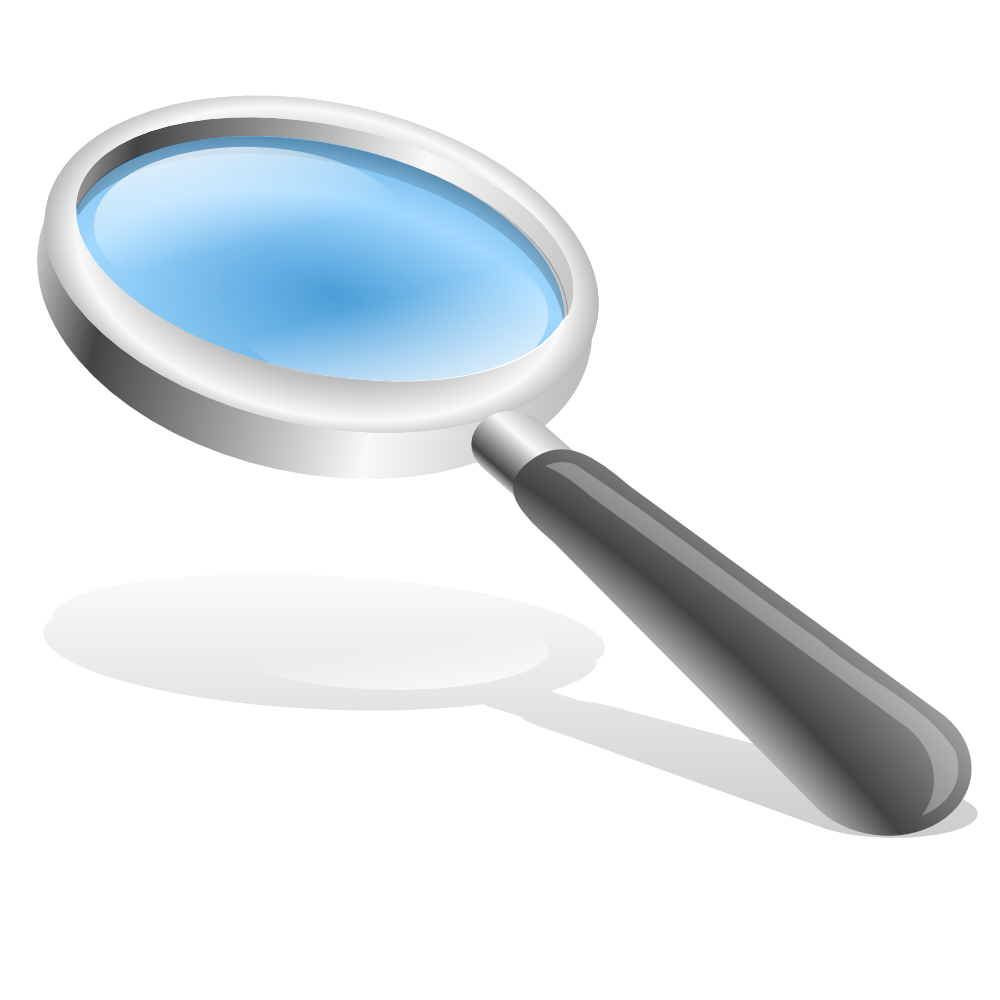 OnlineLabels Clip Art Magnifying Glass