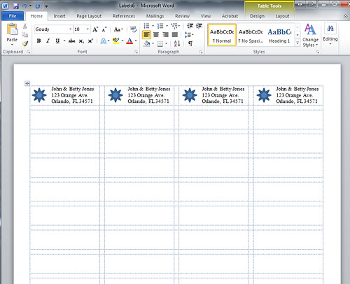 How To Create A Microsoft Word Label Template Label Learning Center