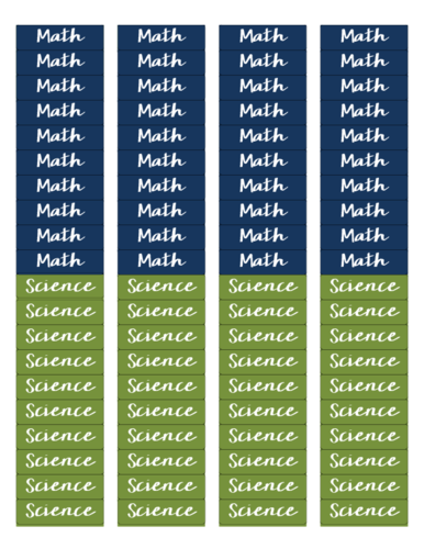 Math And Science Lesson Plan Printable Label Templates OL25 math-and-science-lesson-plan-printable-label-templates-ol25