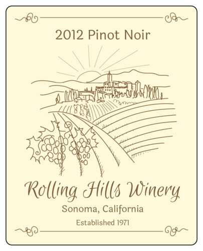 Wine Bottle Label Templates Download Wine Bottle Label Designs