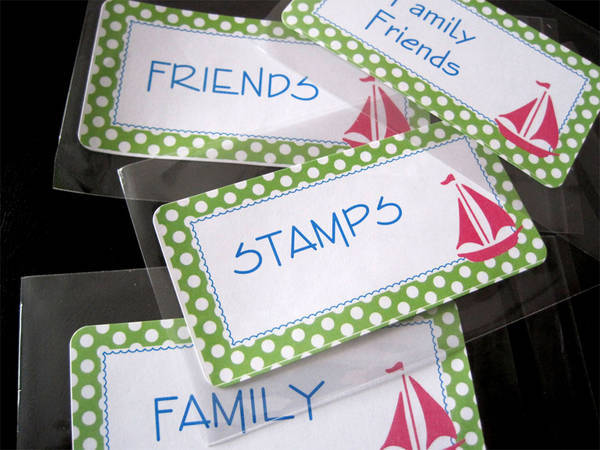 Graceful Correspondence Identification Labels - Customer Label Ideas ...