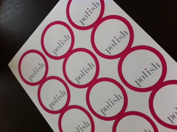 Polish name tags - Customer Label Ideas | OnlineLabels®