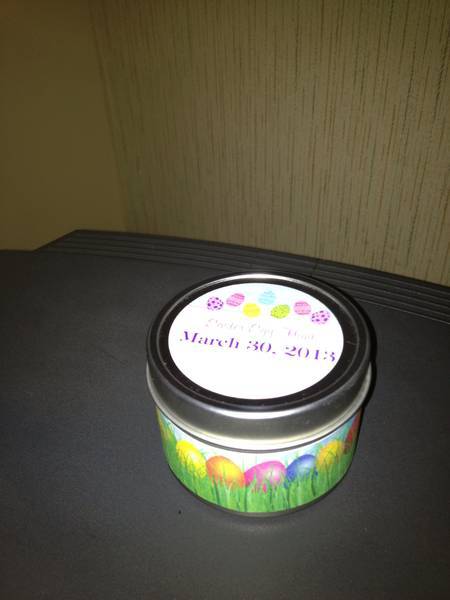 Easter Egg Hunt Tin Can Labels - Customer Label Ideas | OnlineLabels®