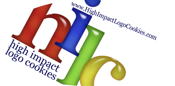 High Impact Logo Cookies Packaging Label - Customer Label Ideas ...