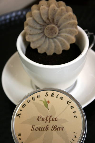 Coffee Scrub Bar Round Container Labels - Customer Label Ideas ...