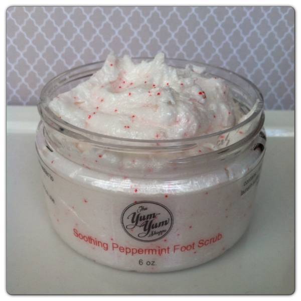 Soothing Peppermint Foot Scrub - Customer Label Ideas | OnlineLabels®
