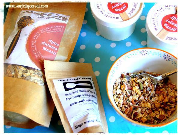 Surf City Cereal Muesli Product & Bag Labels - Customer Label Ideas ...