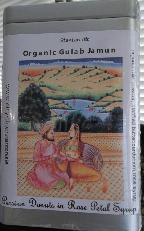 Organic Persian Donut Labels by Stanton Isle - Customer Label Ideas ...