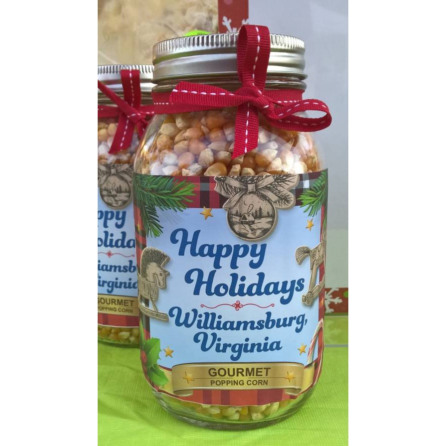 State Fair Popcorn Holiday Jar - Customer Label Ideas | OnlineLabels®