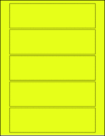 Fluorescent Yellow - OL1023 - 7" x 2"