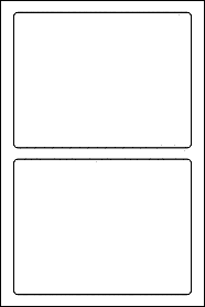7" x 5" Blank Label Template - PDF - OL1232