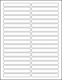 Weatherproof Polyester Laser - OL1293 - 3.75" x 0.45"