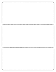 8" x 3.5" Blank Label Template - PDF - OL1489