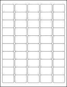 Weatherproof Matte Inkjet - OL1579 - 1.5" x 1"