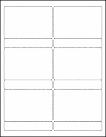 3.9" x 10.05" Blank Label Template - PDF - OL1592