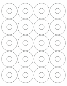 2" x 2" Blank Label Template - PDF - OL1691