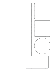 3.5033" x 10.25" Blank Label Template - PDF - OL1721
