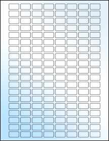 White Gloss Inkjet - OL1919 - 0.787" x 0.433"
