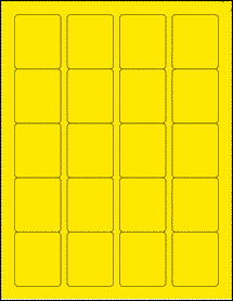 True Yellow - OL2040 - 1.7" x 2"