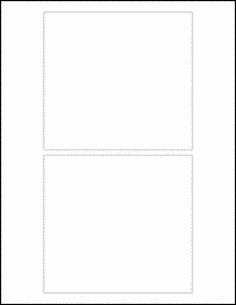 5.4" x 5" Blank Label Template - PDF - OL2091