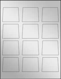 Silver Foil Inkjet - OL2115 - 2.35" x 2"