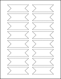 3" x 1" Blank Label Template - PDF - OL2228