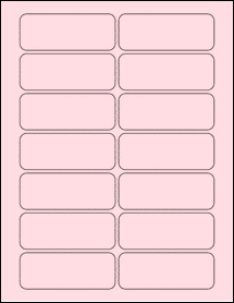 Pastel Pink - OL2314 - 3.5" x 1.33"