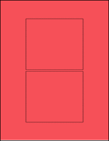 True Red - OL2546 - 4.5" x 4"