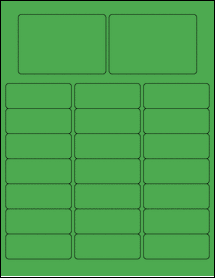 True Green - OL2661 - 2.625" x 1"