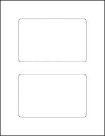5.5" x 3.5" Blank Label Template - OL2665