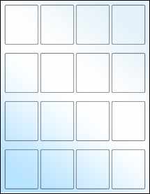 White Gloss Laser - OL289 - 1.886" x 2.239"