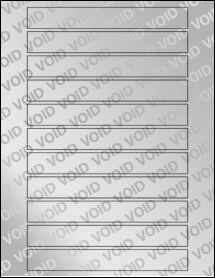 Void Silver Polyester - OL2989 - 6.4" x 0.84"