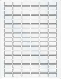 Clear Matte Inkjet - OL3475 - 1.12" x 0.5"