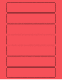 True Red - OL3750 - 6.75" x 1.375"