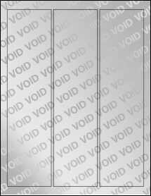 Void Silver Polyester - OL3824 - 2.5" x 10"