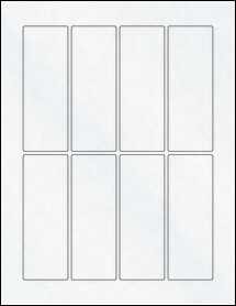 Clear Matte Laser - OL3849 - 1.63" x 4.53"