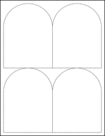 4" x 5.25" Blank Label Template - PDF - OL3891