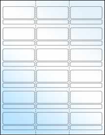 White Gloss Inkjet - OL4185 - 2.5935" x 1"