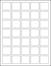 1.4263" x 1.2992" Blank Label Template - OL4264