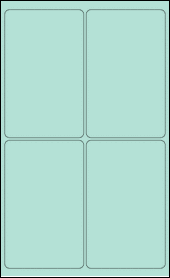 Pastel Green - OL4378 - 4" x 6.5"