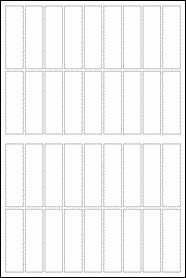 1.15" x 4.1" Blank Label Template - PDF - OL4477