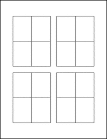 1.5" x 2" Blank Label Template - PDF - OL4593