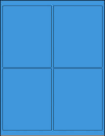 True Blue - OL4709 - 4" x 5"