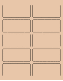 Light Tan - OL5076 - 3.8125" x 1.75"