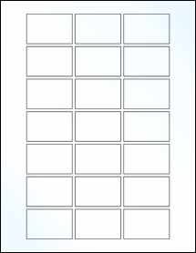 Clear Gloss Inkjet - OL5280 - 2" x 1.3"