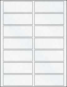 Clear Matte Inkjet - OL5290 - 3.75" x 1.42"