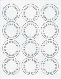 Clear Matte Laser - OL5353 - 2.453" x 2.453"