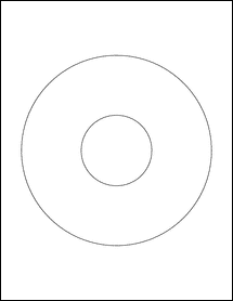 7" Circle Blank Label Template - PDF - OL5497