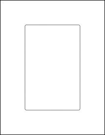 4.5" x 7" Blank Label Template - OL5932