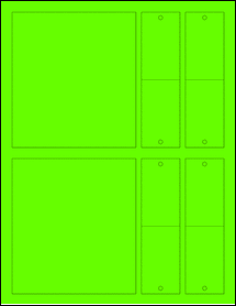 Fluorescent Green - OL6043 - 4.5" x 4.9"
